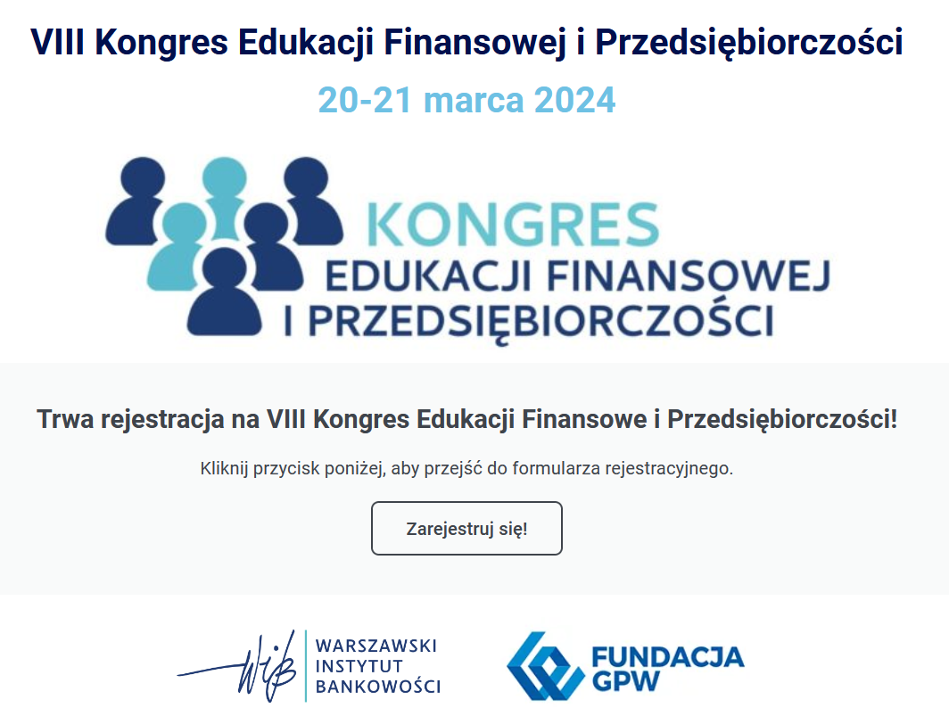 Partner wspierający VIII Kongres Edukacji | Wiadomości - Skarbiec TFI